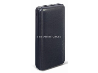 PB20-02 Gembird Power bank 20000mAh 2xUSB, LED