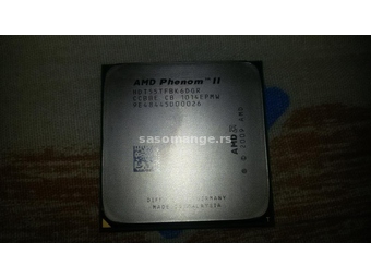 AMD Phenom II X6 1055 THUBAN(6 X 2,8 Ghz/9Mb kes...) + Cooler Master GEMIN II kuler 2x12cm!