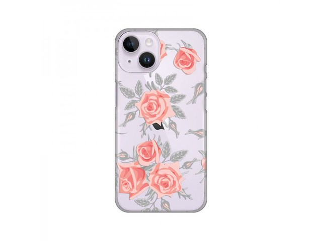 Maskica Silikonska Print Skin za iPhone 14 6.1 Elegant Roses