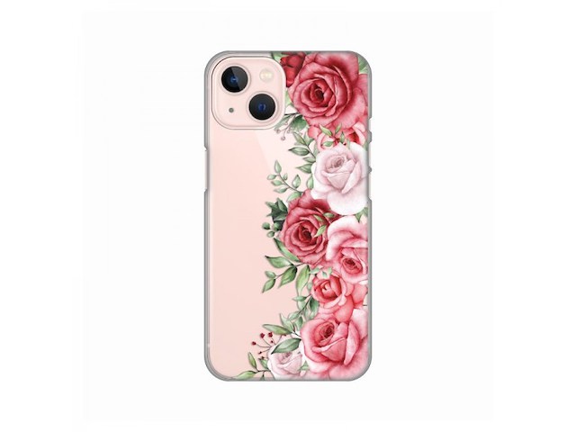 Maskica Silikonska Print Skin za iPhone 13 6.1 Wild Roses