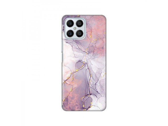 Maskica Silikonska Print za Honor X8 Pink Marble