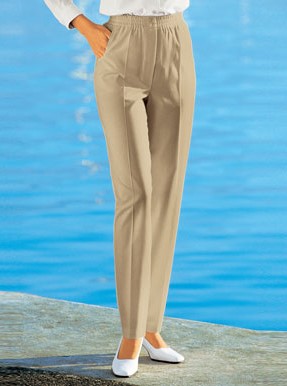 !AKCIJA! Pantalone sa elasticnim pojasem, bez elastina, Plus SIZE, model 3236