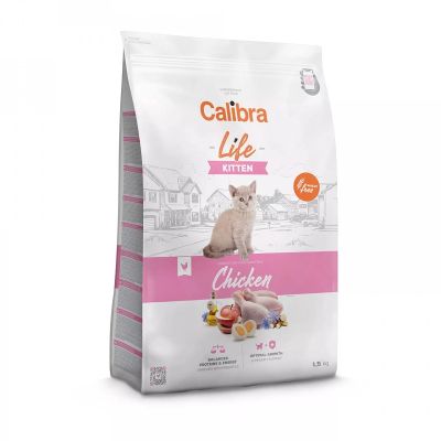 Calibra Cat Life Kitten Piletina 1,5kg