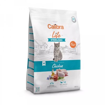 Calibra Cat Life Sterilised Piletina 1,5kg
