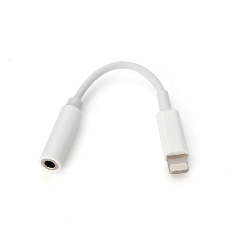 Adapter za slusalice iP-1 iPhone lightning na 3.5mm beli