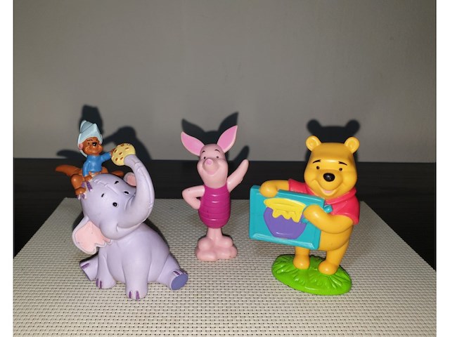 Winnie Pooh,Lumpy SLONKO i Piglet Prasac DISNEY