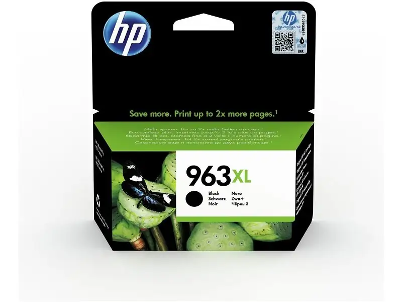 HP 963XL HIGH YIELD BLACK ORIGINAL INK CARTRIDGE 3JA30AE