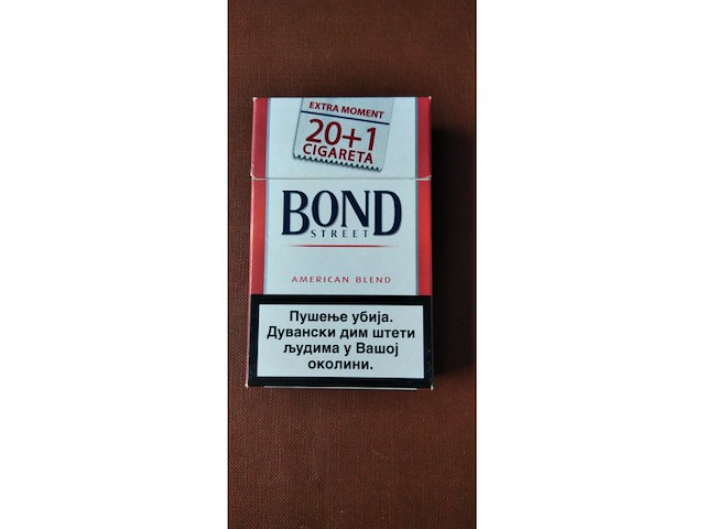 Bond street 20+1, prazna kutija