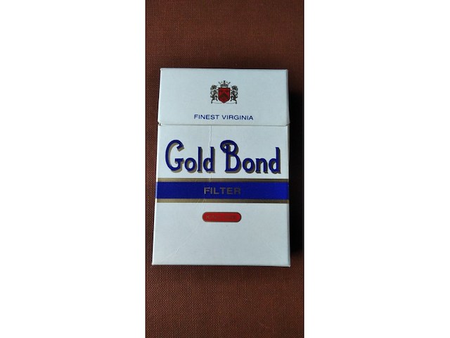Gold Bond, prazna kutija