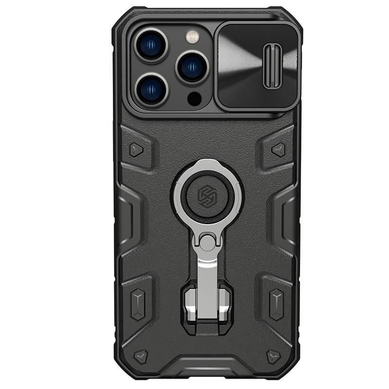Maska(futrola) Nillkin CamShield Armor Pro Magnetic za iPhone 14 Pro 6.1 crna