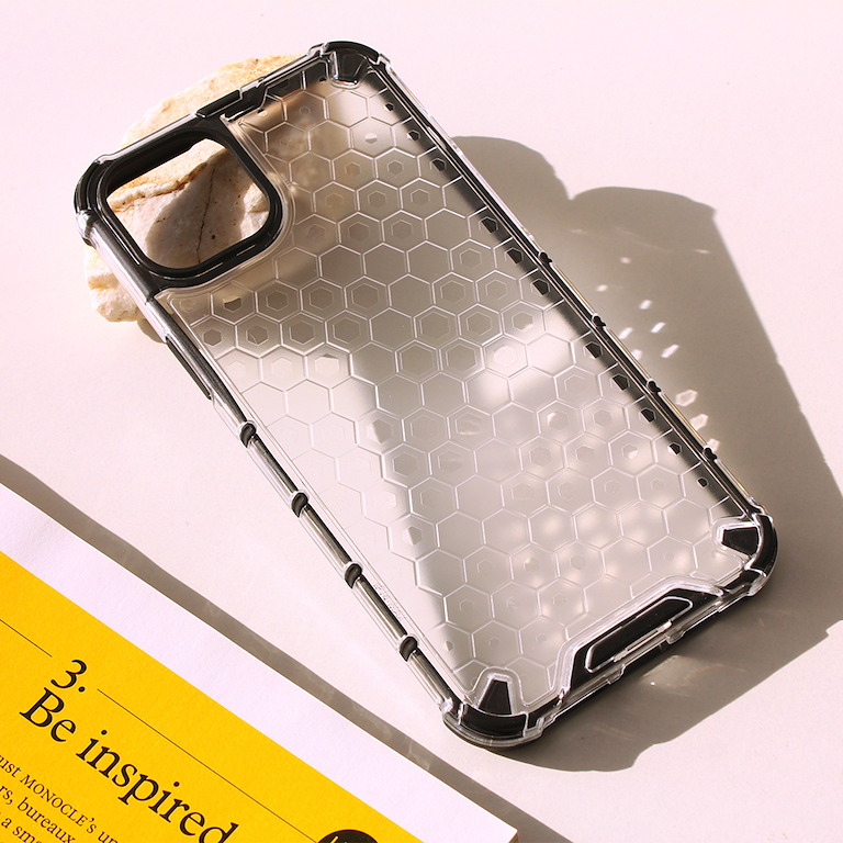 Maska(futrola) Honeycomb za iPhone 14 Plus 6.7 bela