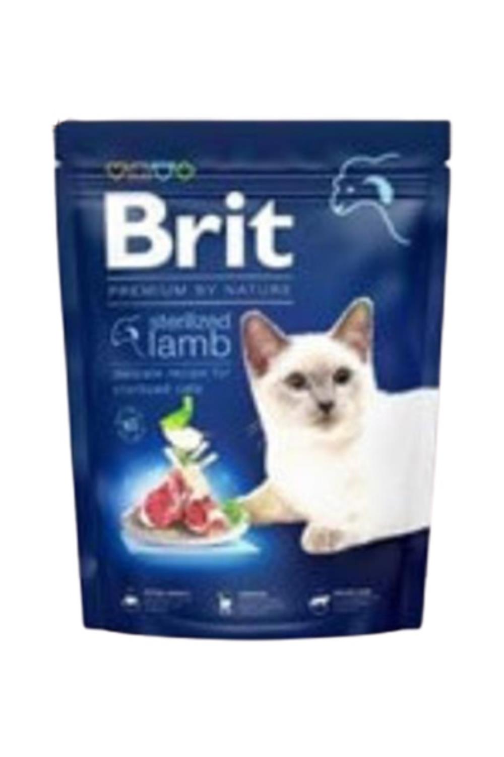 Brit Premium by Nature Cat Sterilized jagnjetina