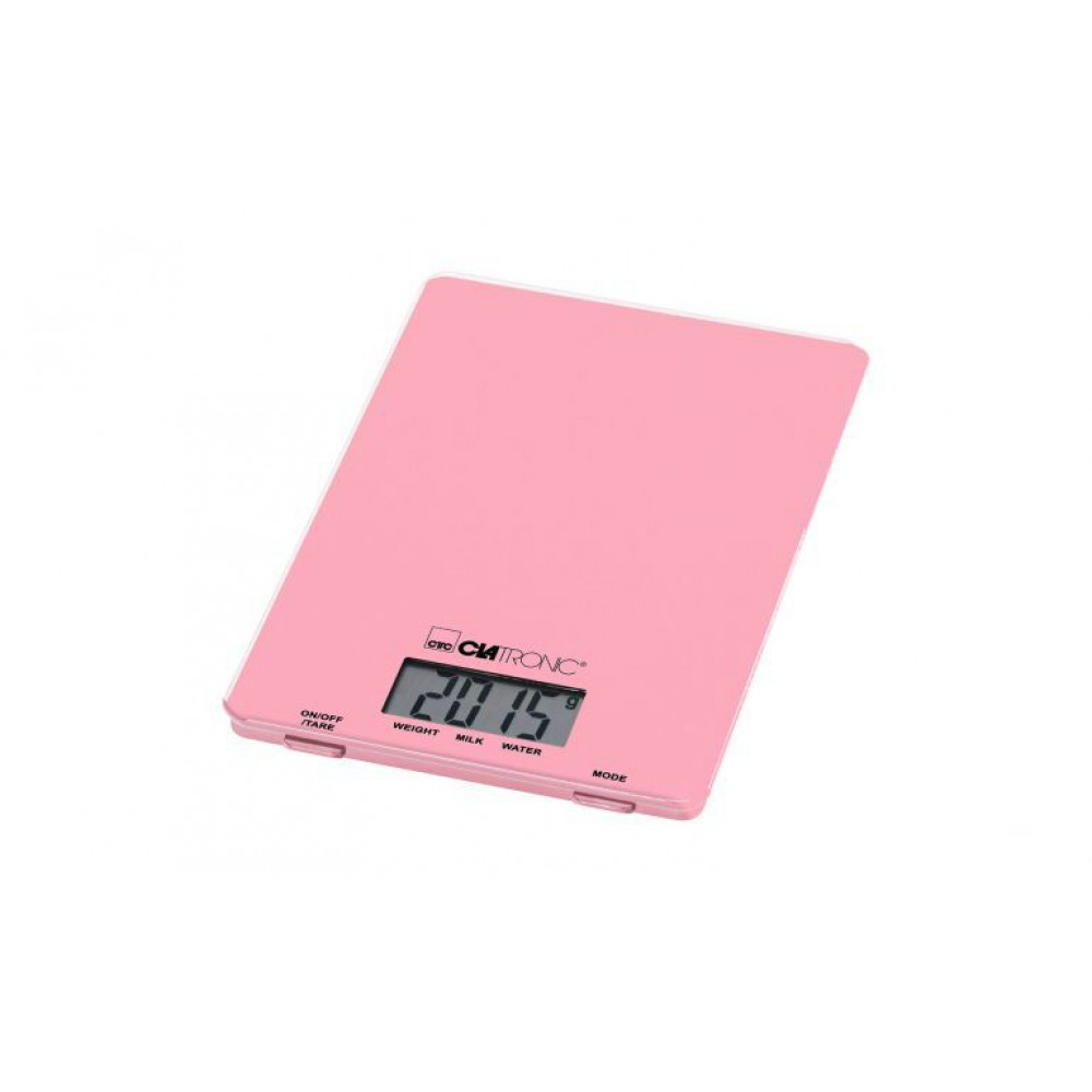 CLATRONIC Kuhinjska Vaga 5kg Pink LCD Display KW3626 *T