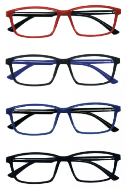 Prontoleggo naočare za čitanje sa dioptrijom King crveno-crne, crne, plavo-crne, crno-plave
