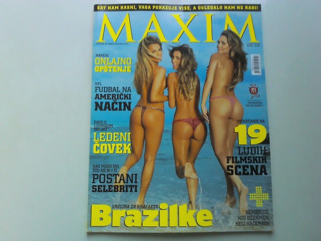 Časopis MAXIM br. 72, oktobar 2011.