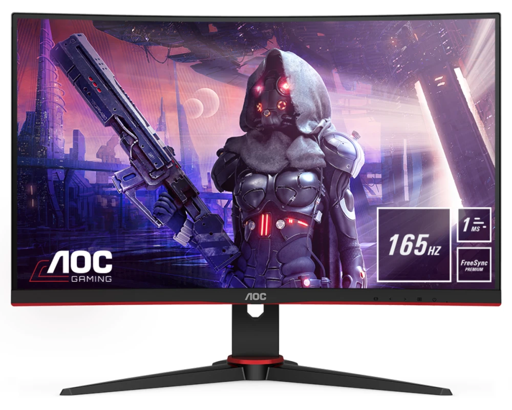 AOC C24G2AE/BK VA zakrivljeni gejmerski monitor 23.6"