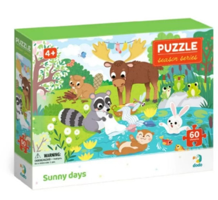 Dodo puzzle sunčani dani, 60 komada ( A066220 )