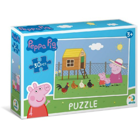 Dodo puzzle peppa prase farma, 30 komada ( A066195 )