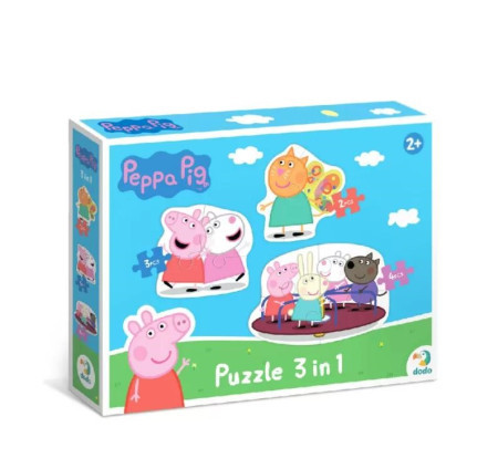 Dodo puzzle peppa prase 3u1 339 ( A066191 )