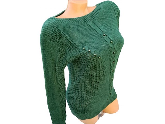 džemper zeleni turski