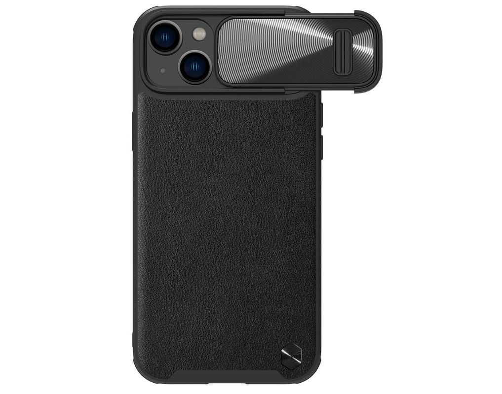 Futrola Nillkin CamShield Leather S - iPhone 14 crna
