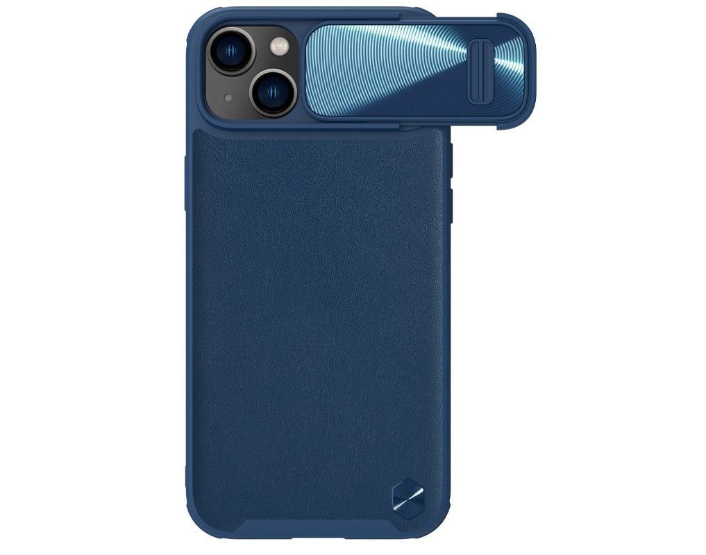 Futrola Nillkin CamShield Leather S - iPhone 14 plava