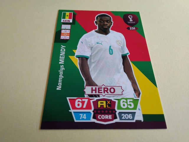 Adrenalyn XL Qatar 2022 -  Hero - Br. 231