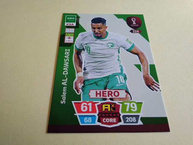 Adrenalyn XL Qatar 2022 -  Hero - Br. 224