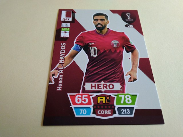 Adrenalyn XL Qatar 2022 -  Hero - Br. 215