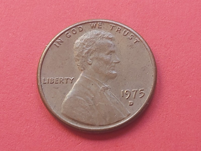 USA - 1 cent 1975 god D