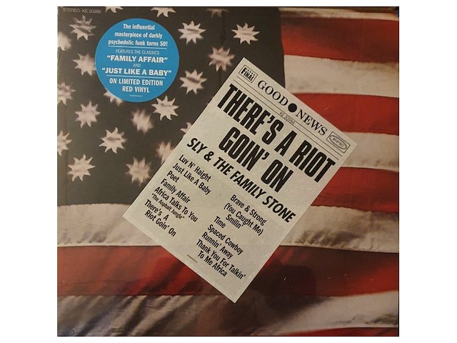 Sly and The Family Stone–There`s A RiotGoin`On/red,2022