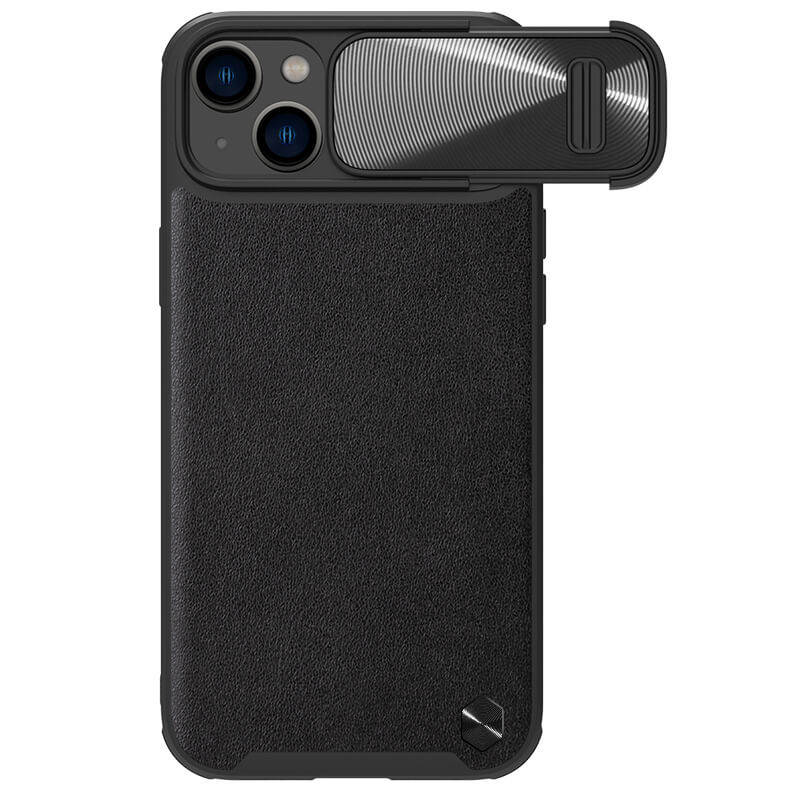 Maska Nillkin CamShield Leather S za iPhone 14 6.1 crna