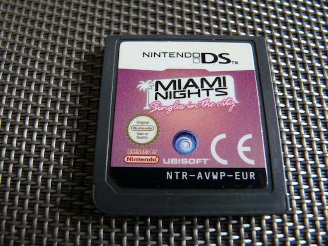 Nintendo DS / DS Lite / DSi XL kertridž - Miami Nights