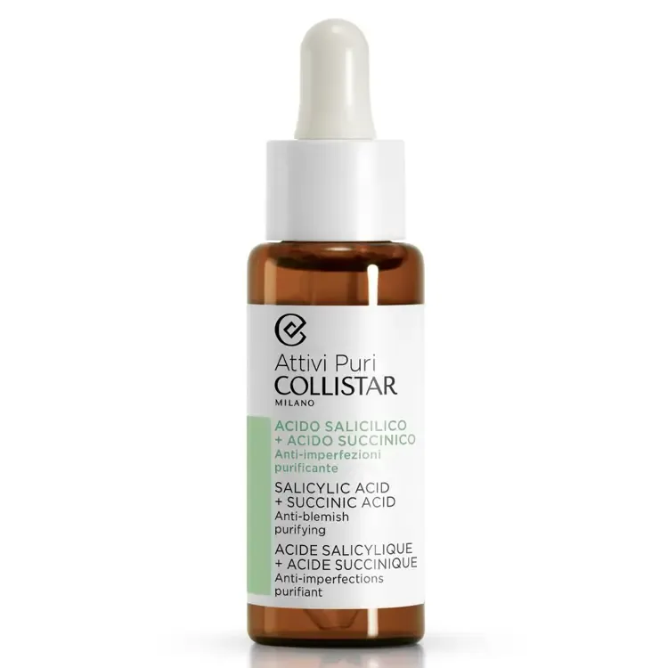 COLLISTAR
Attivi Puri Salicylic Acid+Succinic Acid Drops 30ml