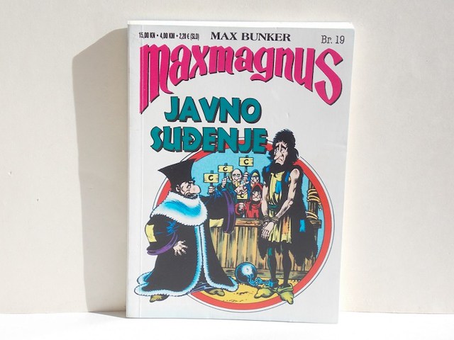 Maxmagnus broj 19 - Javno suđenje - Strip Agent