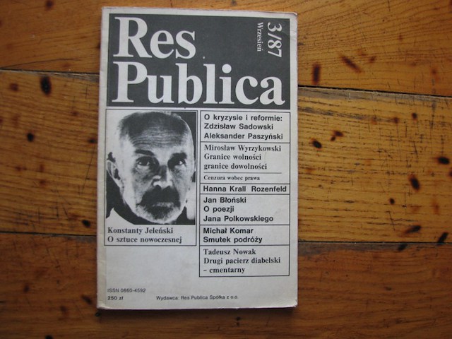 RES PUBLICA 3/87