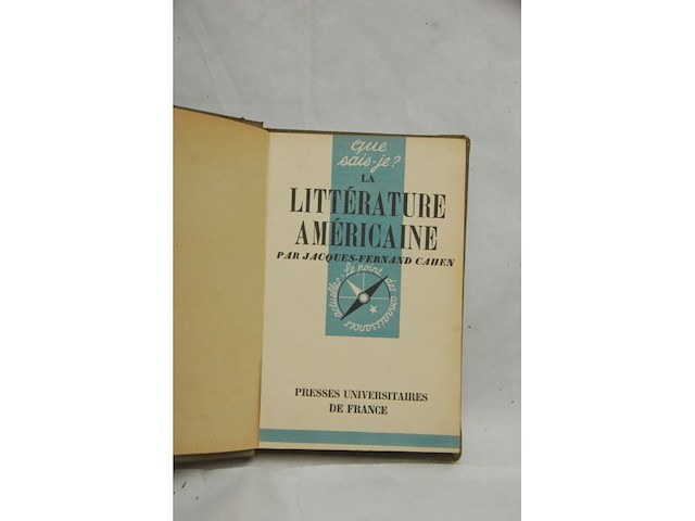 La littérature américaine - Que sais-je?