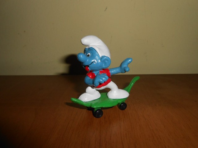 Schleich - Leaf Rider Smurf