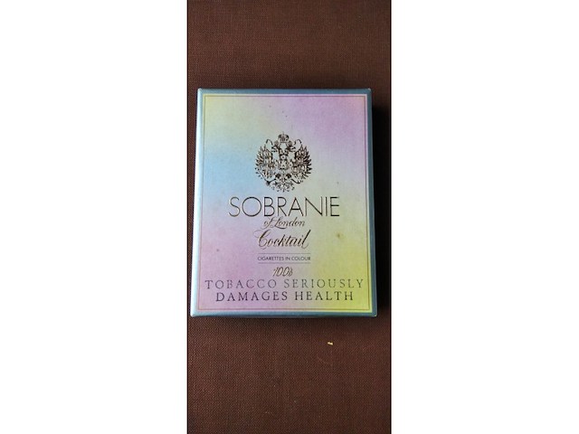 Sobranie, prazna kutija