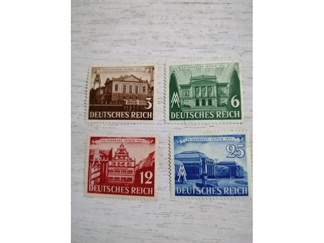 Poštanske marke - Deutsches Reich (serija) 4 komada