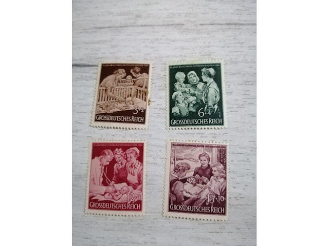 Poštanske marke - Grossdeutsches Reich(serija) 4 kom.