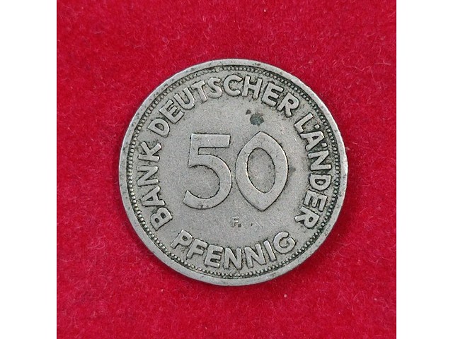 50 PFENNIG 1949 F