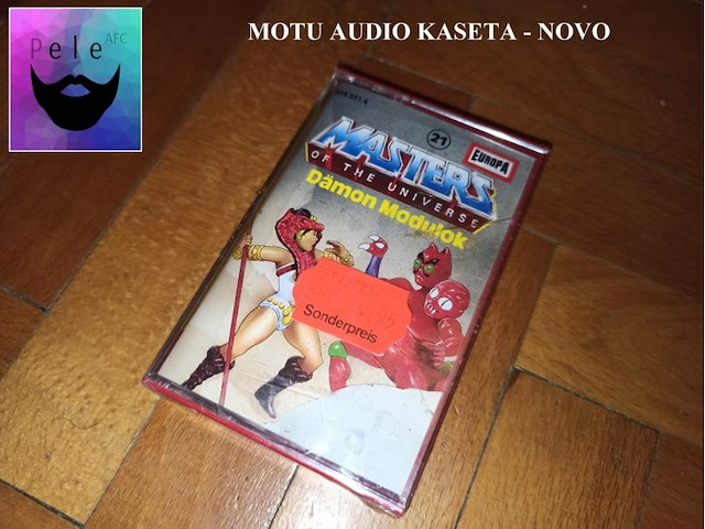 MOTU Europa audio kaseta Damon Modulok - NOVO