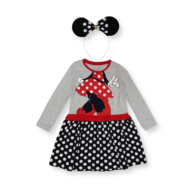 Haljina crvena Minnie 5631 - dečija haljina