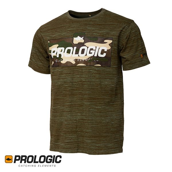 Majica ProLogic Bark Print T-Shirt – Burnt Olive Green
