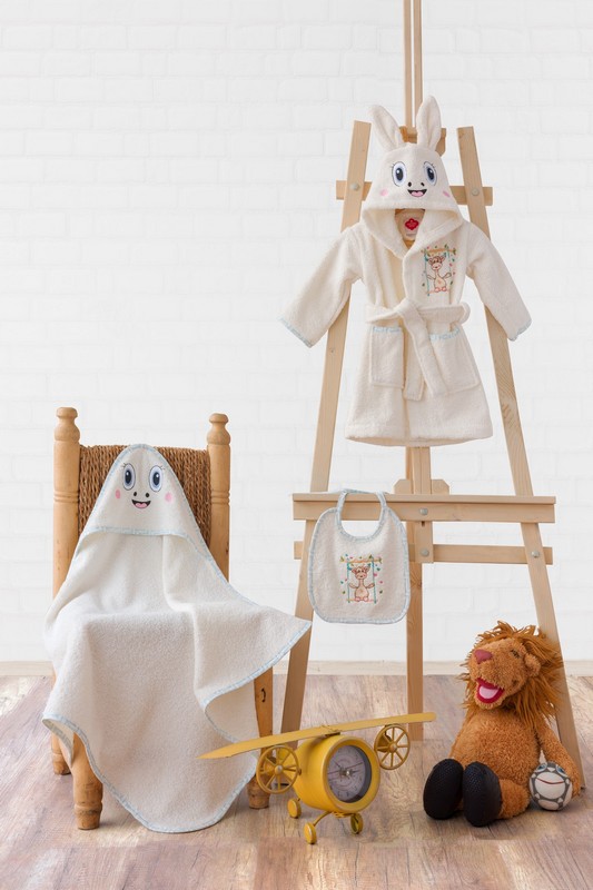 Bade mantil set CB BABY BATHROOM SET - ZURAFA