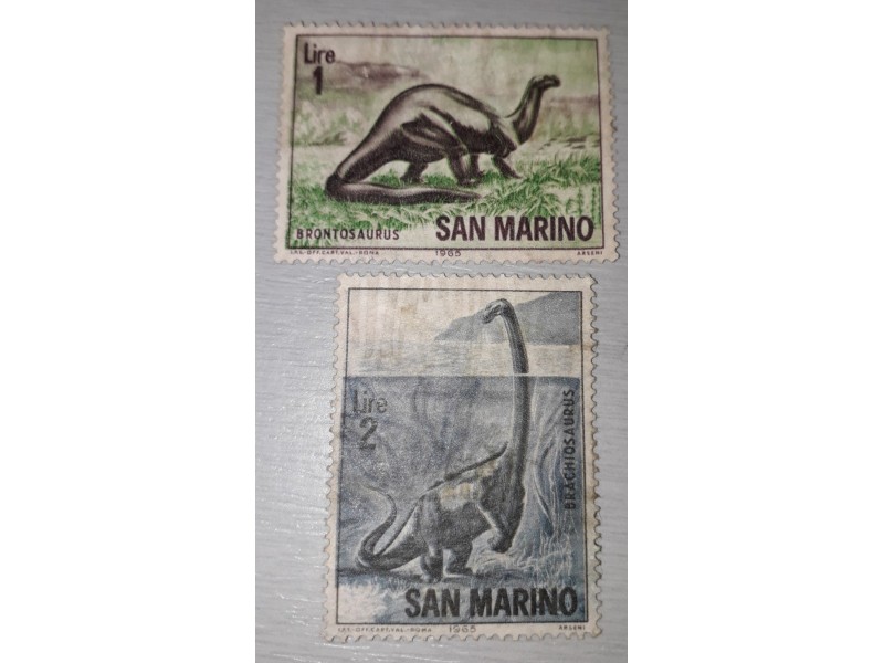 San Marino Finosaurusi 1965 ( opis)