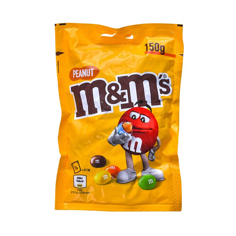 bombone m&m kikiriki 150g m&m