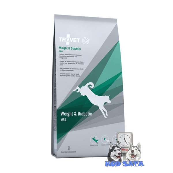 Trovet Weight&Diabetic, DIjeta Za Gojazne i Pse Sa Dijabetesom 3kg