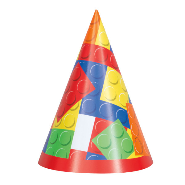 58241U
8 Building Blocks Party Hats